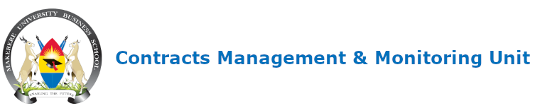 Procedures – Contracts Management & Monitoring Unit